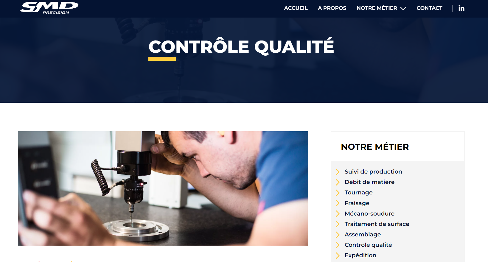 expertise-metier/service SMD précision - SMD précision